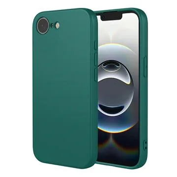 IPHONE 16E/17E SHOCKPROOF SILICONE CASE - BLACKISH GREEN