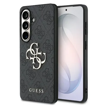 SAMSUNG GALAXY S26+ GUESS 4G BIG METAL LOGO HIBRIDNA MASKA - CRNA