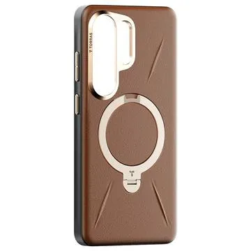 SAMSUNG GALAXY S26 ULTRA TORRAS OSTAND Q3 VEGSKIN MAGNETIC CASE - BROWN