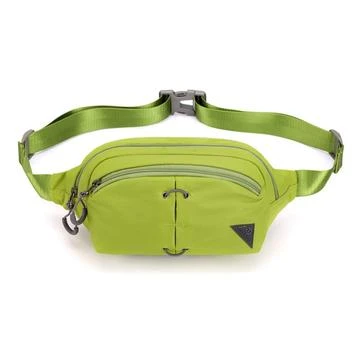 TOUGH SLHS NYLON SPORTS WAIST BAG - GREEN
