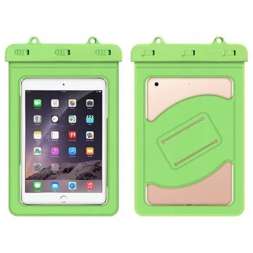 UNIVERSAL IPX8 WATERPROOF TABLET CASE - 9" - GREEN