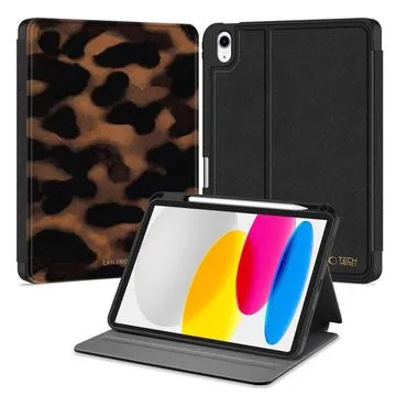 IPAD 2022/2025 TECH-PROTECT LAMANO FOLIO CASE - PANTHER