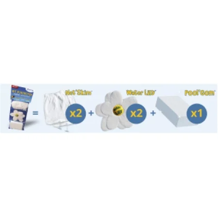 Toucan set 3 u 1 (2x mrežica za korpu skimera, 2x water lily i 1x sunđer za čišćenje) ( 9680 )