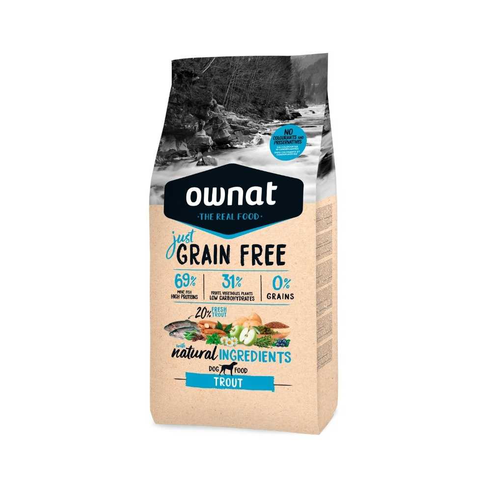 Ownat hrana za pse GRAIN FREE - Adult Trout 14kg