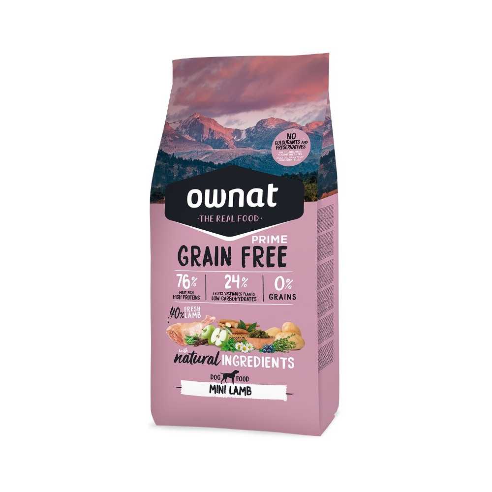 Ownat hrana za pse GRAIN FREE Prime - Mini Lamb 1kg