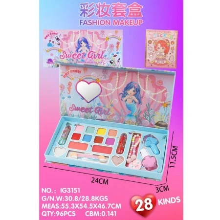 Hk mini set šminke za devojčice sirena ( A102935 )