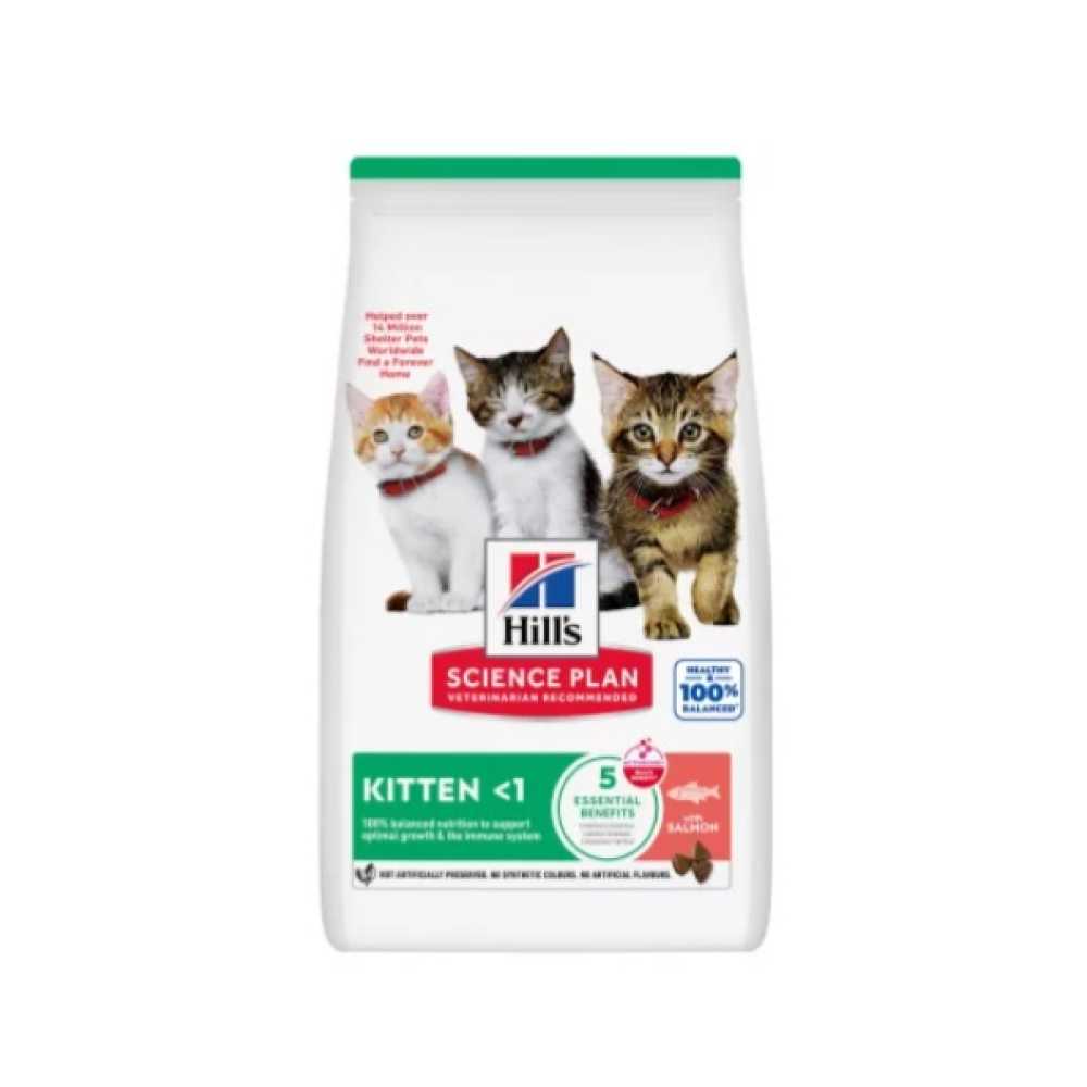 Hill's Science Plan hrana za mačke Kitten - Losos 1.5kg