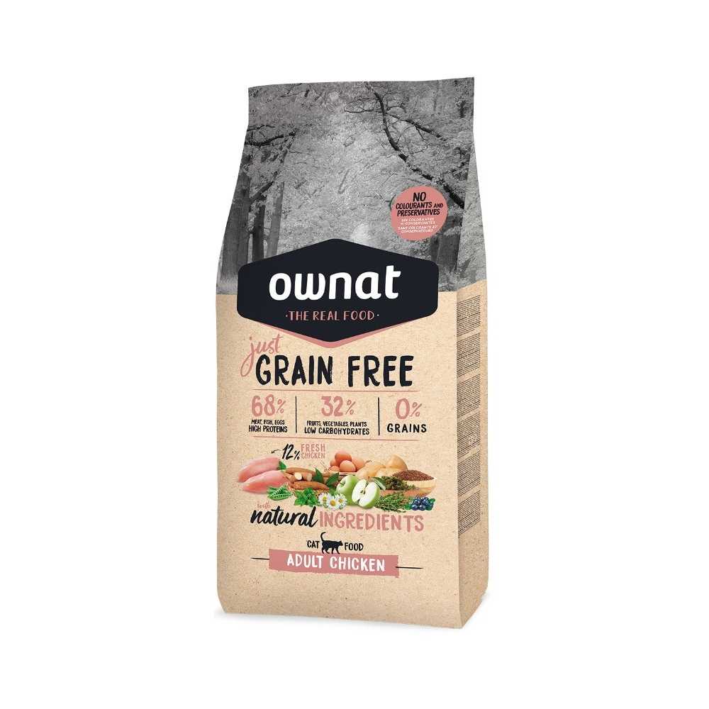 Ownat hrana za mačke GRAIN FREE - Adult Chicken 8kg