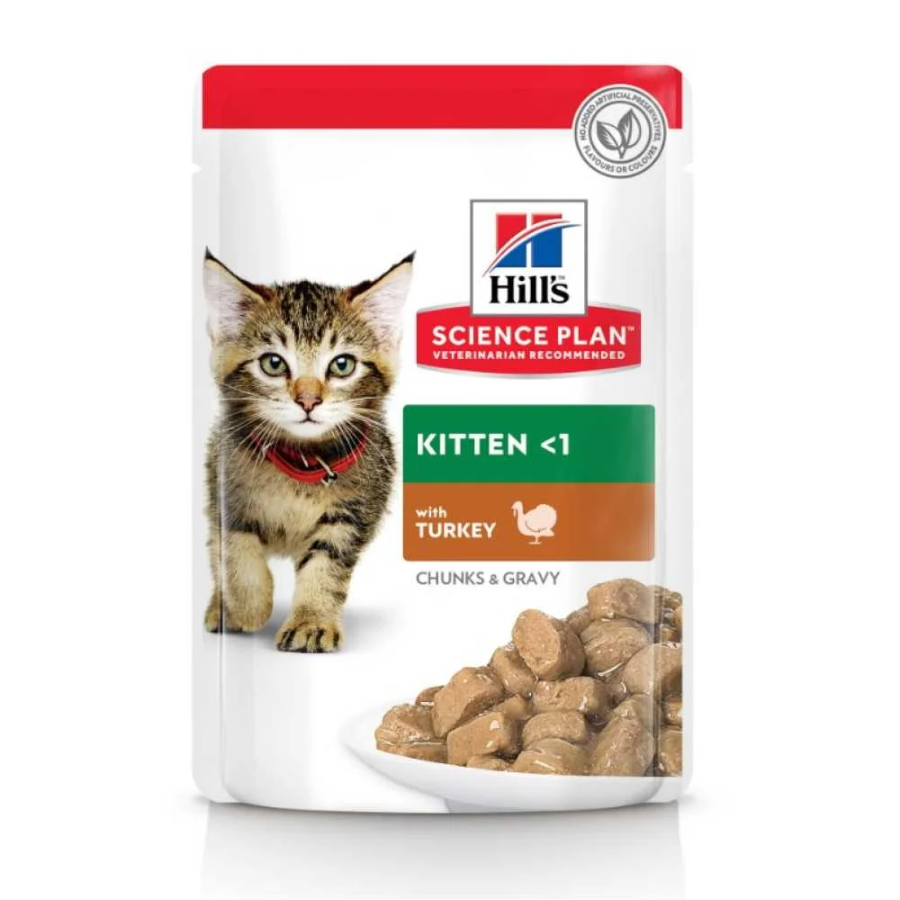Hill's Science Plan kesica za mačke Cat Kitten - Ćuretina 12x85g