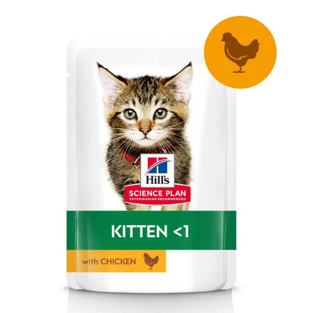 Hill's Science Plan kesica za mačke Cat Kitten - Piletina 12x85g