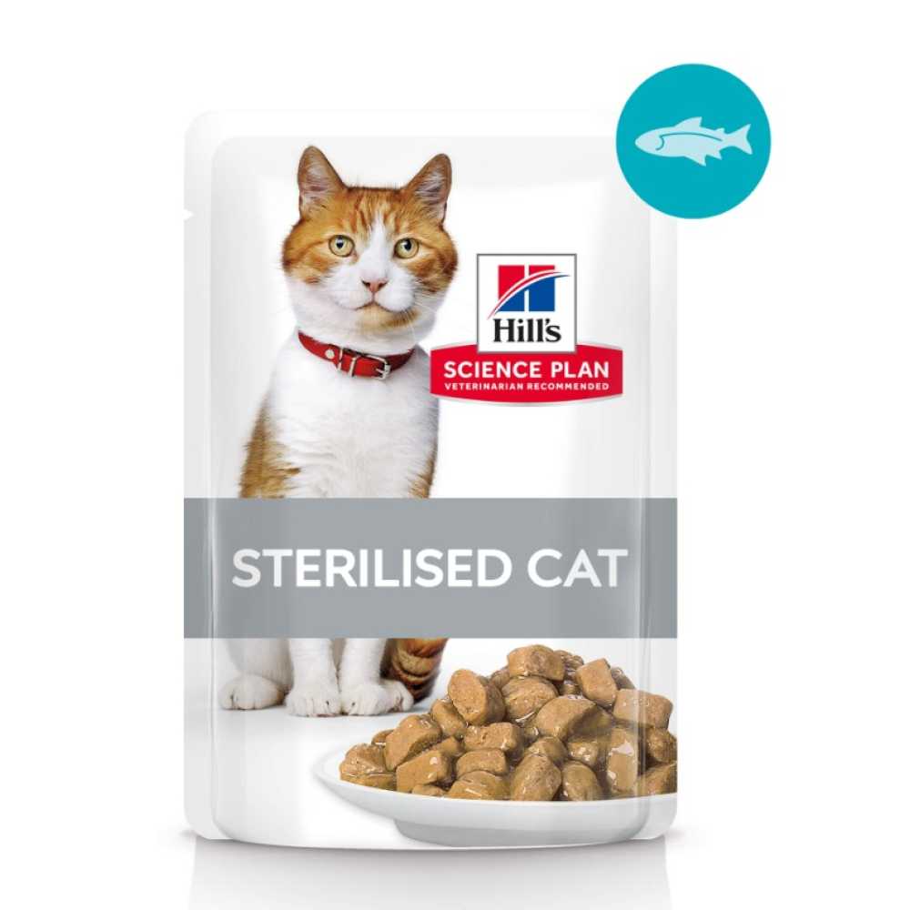 Hill's Science Plan kesica za mačke Sterilised Cat Adult - Pastrmka 12x85g