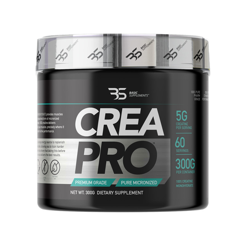 CREA PRO -Kreatin /300 grama BASIC SUPPLEMENTS