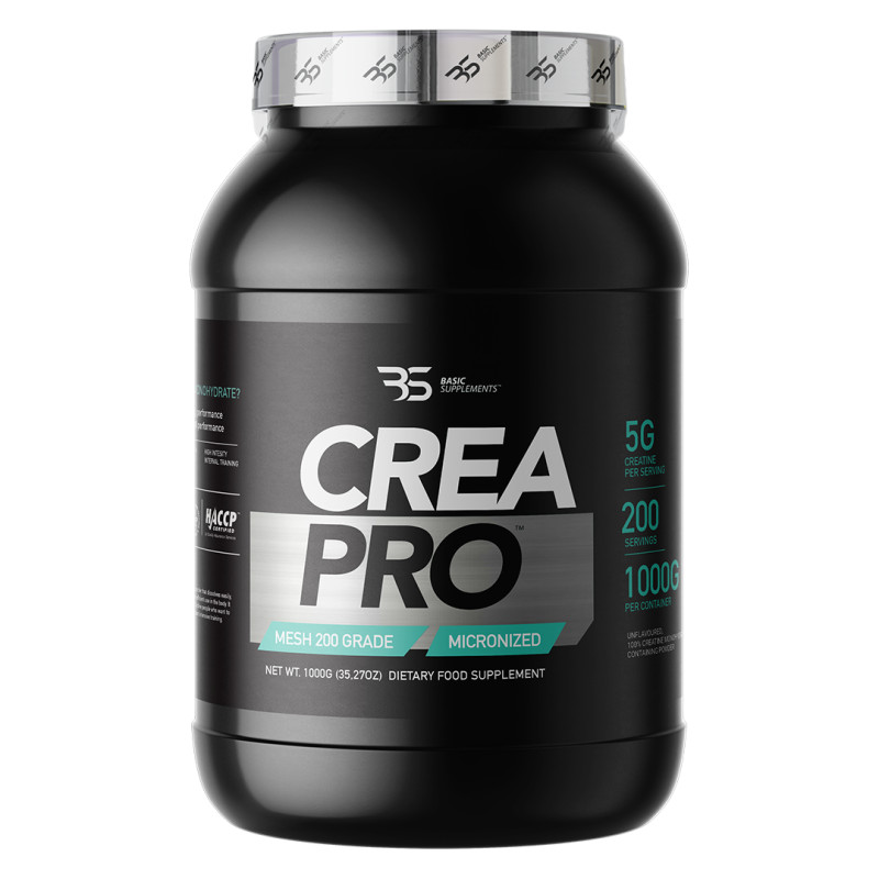 CREA PRO - Kreatin / 1000grama BASIC SUPPLEMENTS