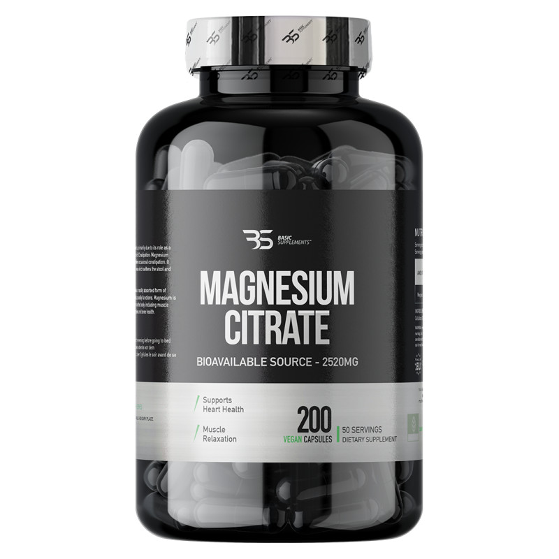MAGNEZIJUM CITRATE PRO / 200 VEGAN CAPSULE