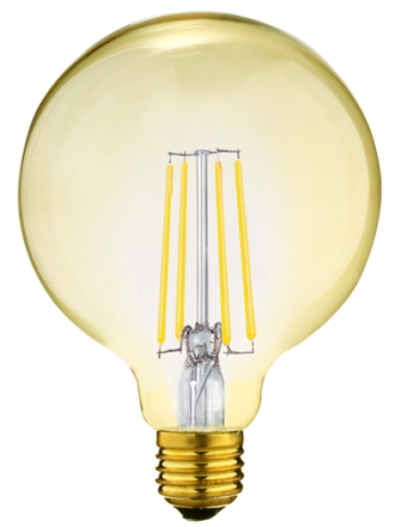 Spectra 2700k led sijalica filament amber g80 e27 6w ( 060-6014 )