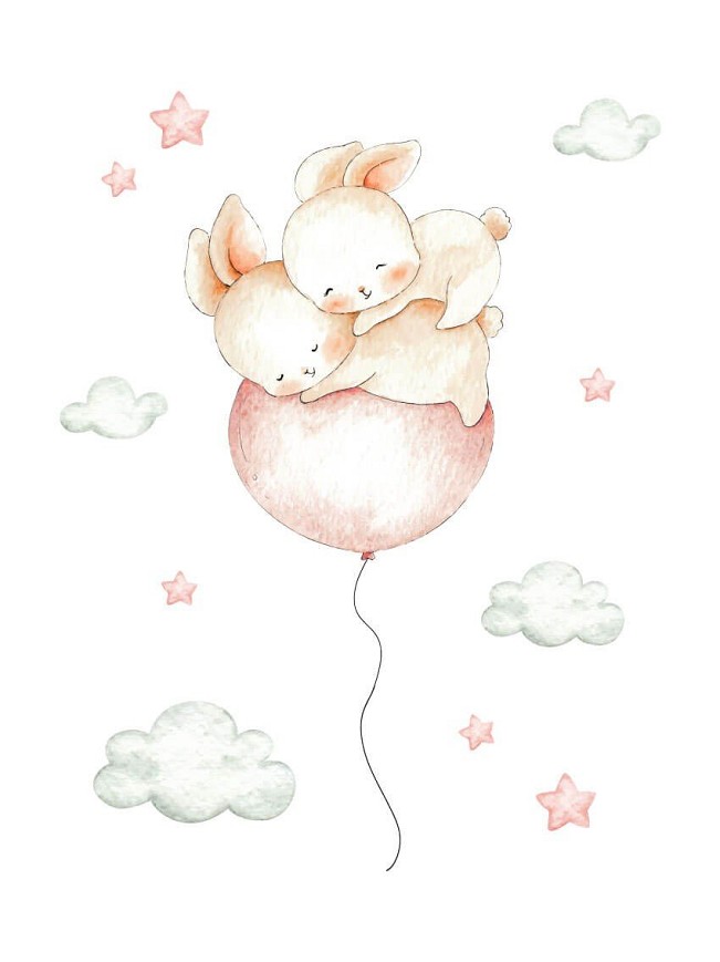 BUNNIES BETWEEN CLOUDS