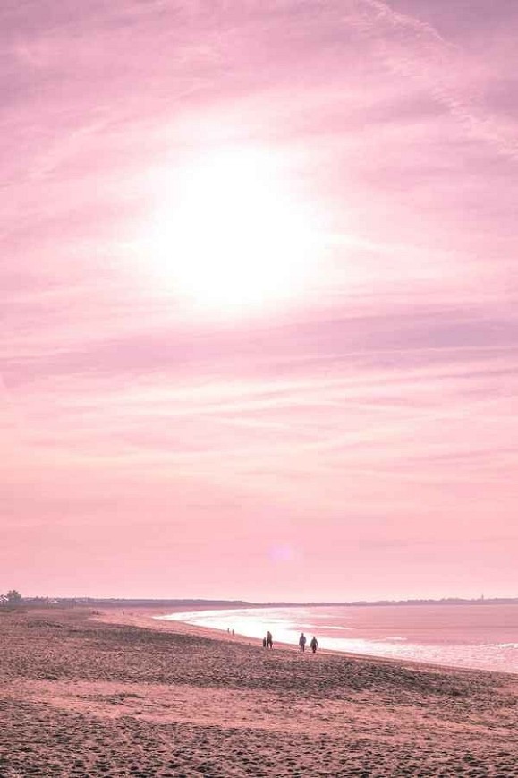 GIRLY ART - PINK BEACH
