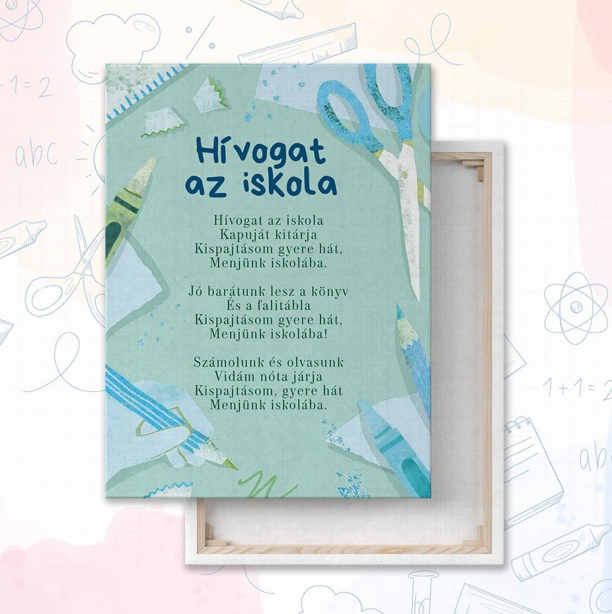 HÍVOGAT AZ ISKOLA - KÉK