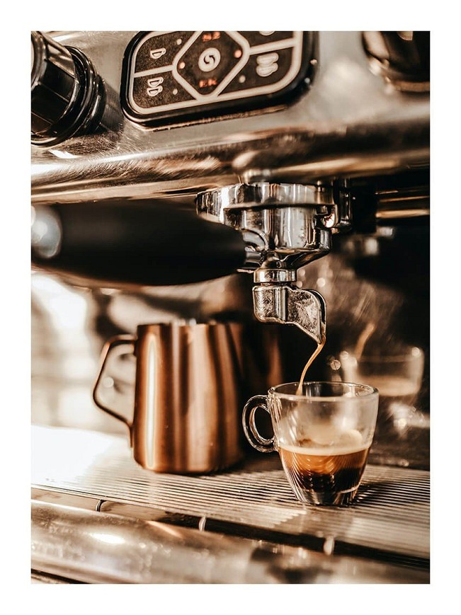 FRESHLY BREWED ESPRESSO