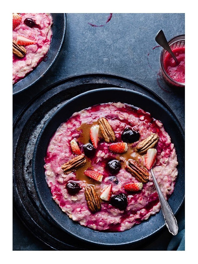 OAT MILK WITH FRUITS