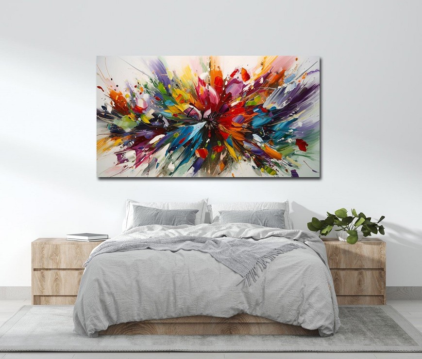 ABSTRACT COLORFUL SPLASHES