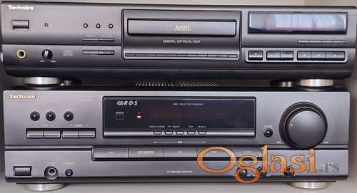 Technics receiver i cd player