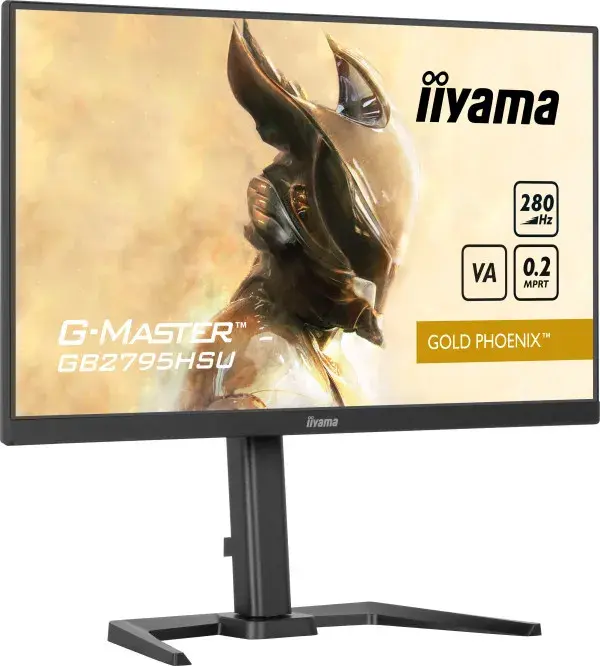 IIYAMA Monitor 27" G-master GB2795HSU-B1, VA, 1920x1080, 280Hz, 0.2ms, HDMI, DP, USB