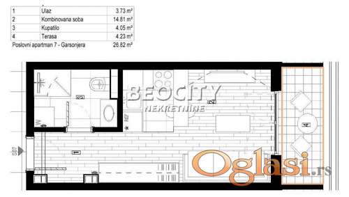 Surčin, Radiofar, Autoput za Zagreb, 0.5, 27m2