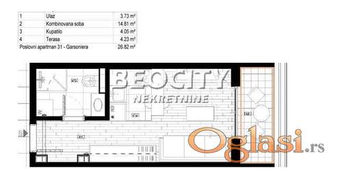Surčin, Radiofar, Autoput za Zagreb, 0.5, 27m2