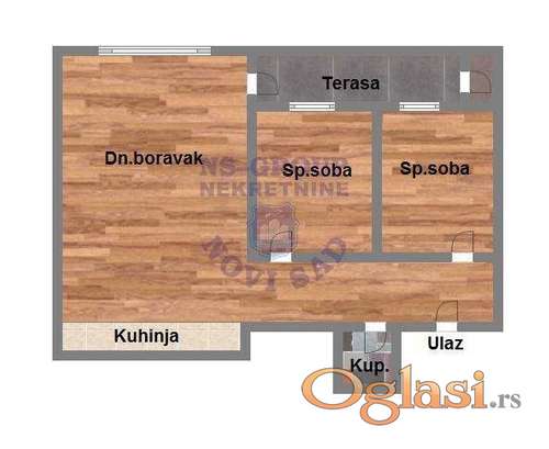 Trosoban stan u izgradnji na Novoj Detelinari