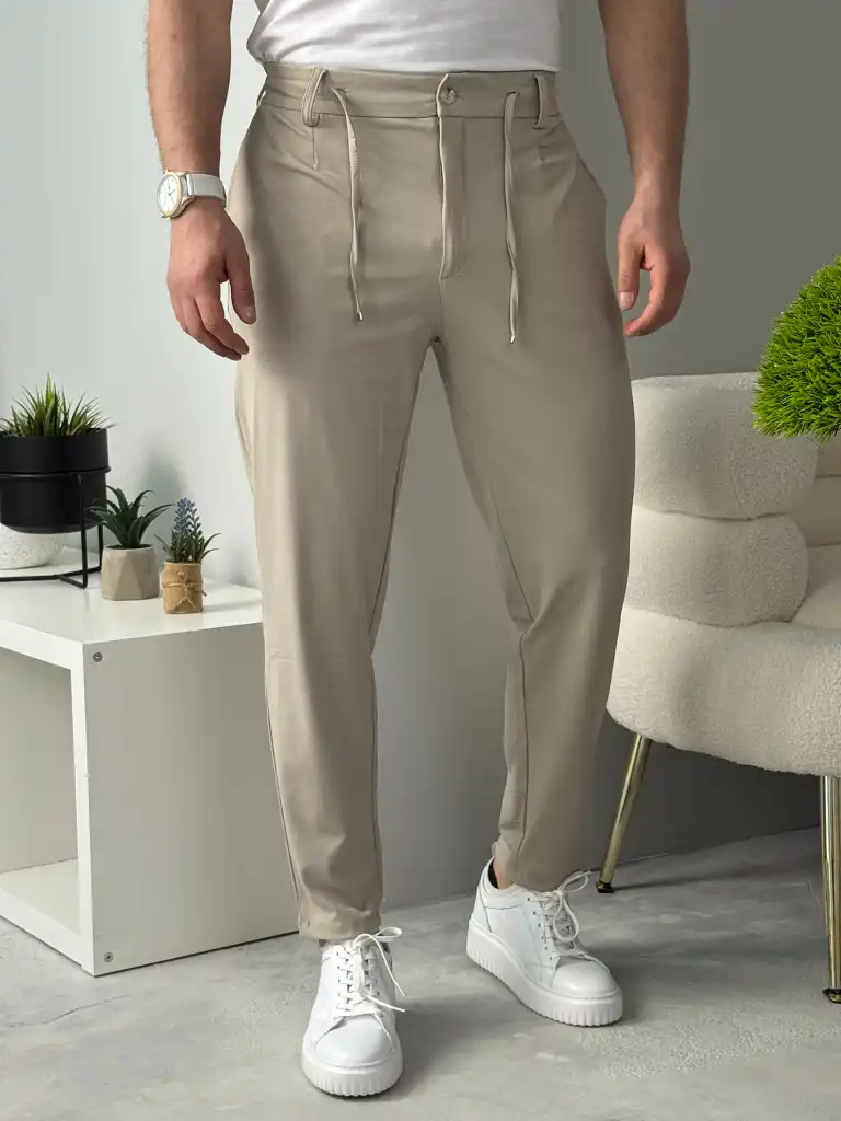 Muške rastegljive pantalone EasyMotion – slim fit model