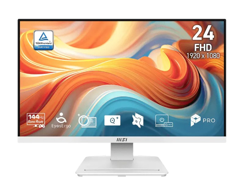 MSI 23.8 inča PRO MP241W E14V FHD 1920×1080 VA 144 Hz business monitor