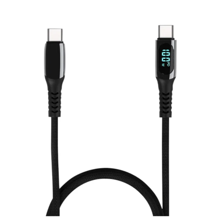 USB kabel LEMI 100W, Digital Display, pleteni