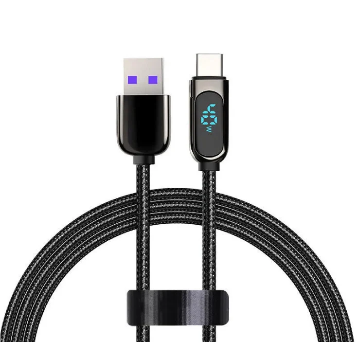 USB kabel LEMI 100W, Digital Display, pleteni