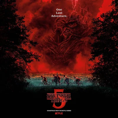 Stranger Things 5 (Soundtrack Compilation Netfix Vinyl) LP