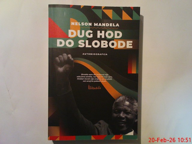 NELSON MANDELA - DUG HOD DO SLOBODE - RETKO