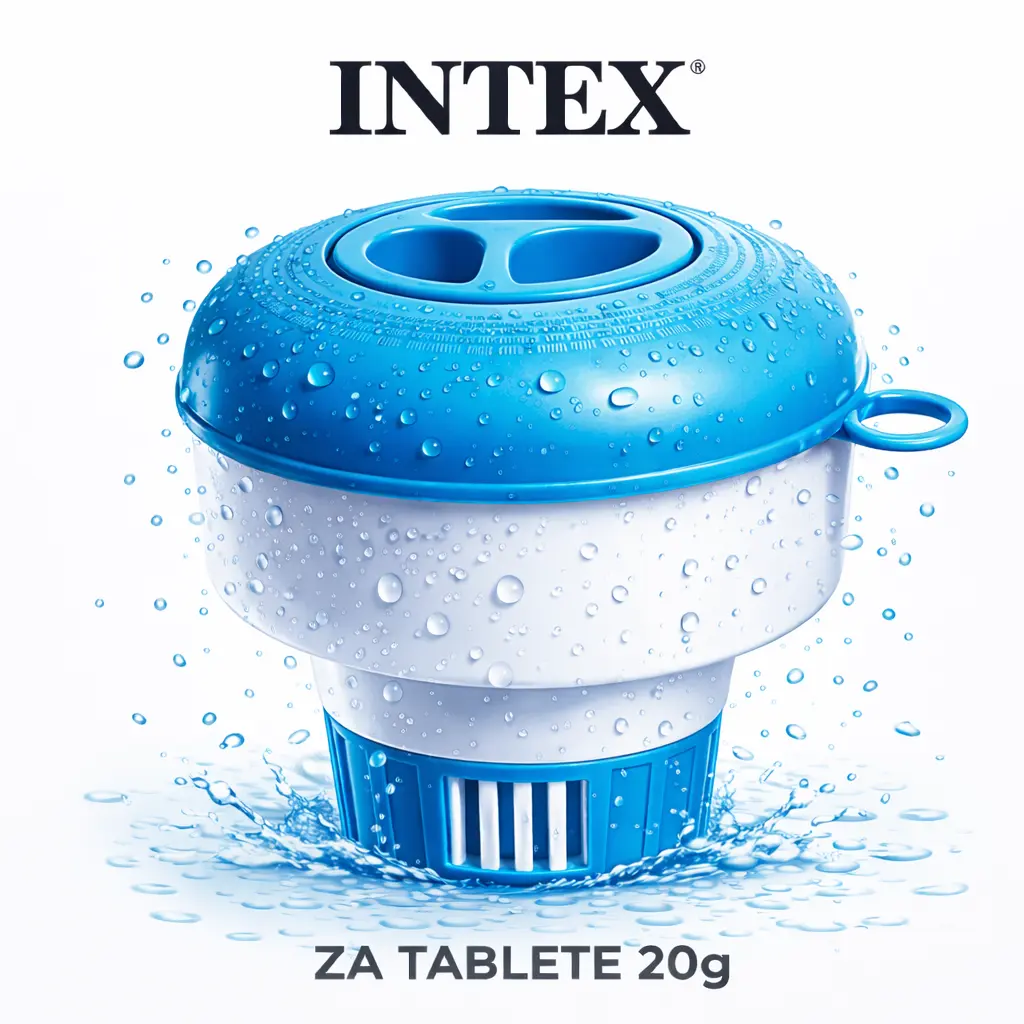 INTEX plovak za bazen - dozator za sporotopive tablete 20g