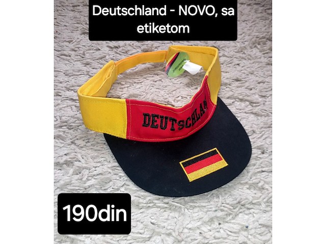 Deutschland kačket - NOVO