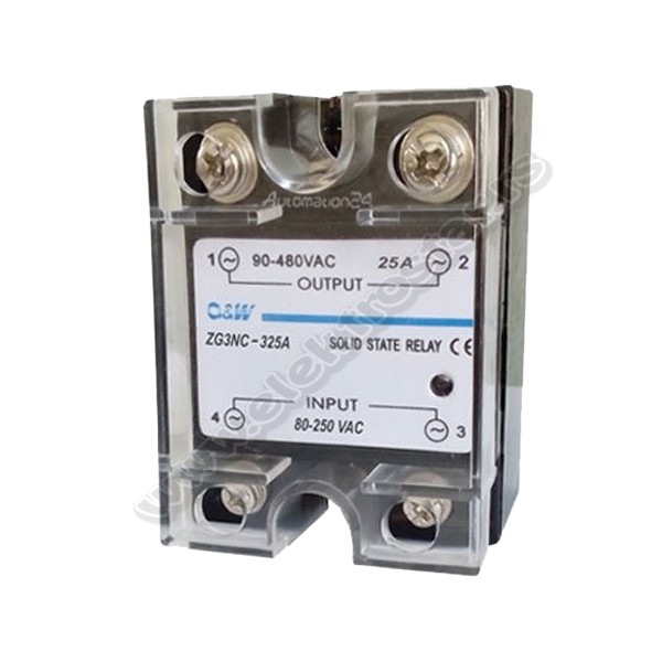 ZG3NC-325A SOLID STATE RELAY 25A ZERO CROSS,ulaz 90V–250VAC,izlaz 90V–480VAC