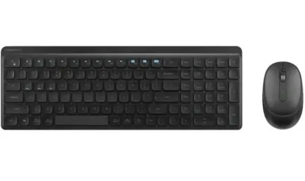 VolkanoX Set bežična tastatura + bežični miš Scorch VKX-209-GT, US, 4000 DPI, Crni