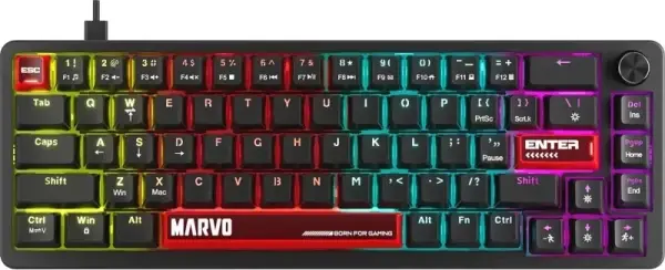 Marvo Tastatura KG935 Arma 67, Crna