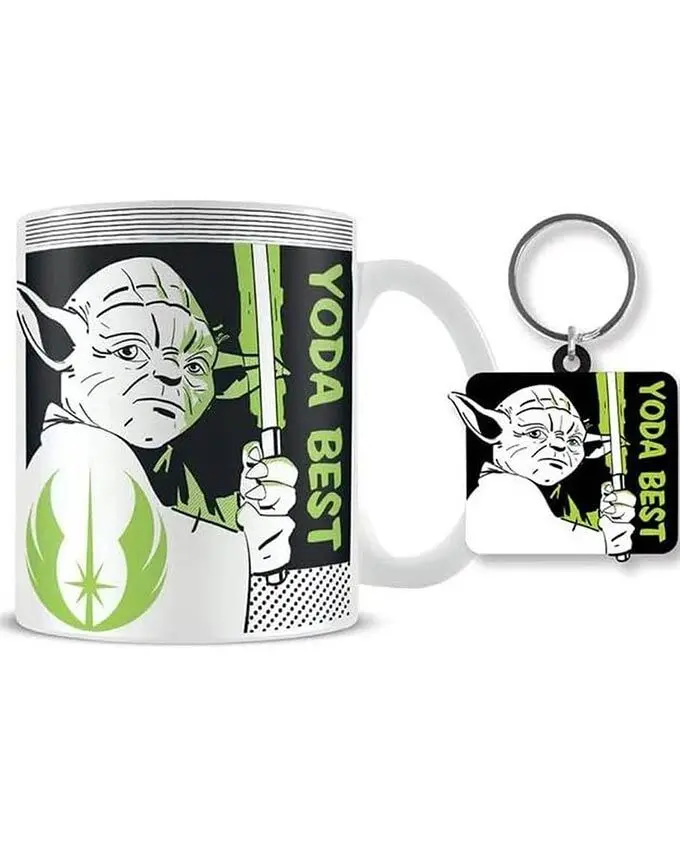 Pyramid International Poklon set šolja i privezak Star Wars Yoda Best