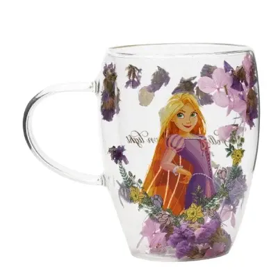Widdop & Co. Šolja Disney, Pastel Princess Floral, Tangled, Rapunzel