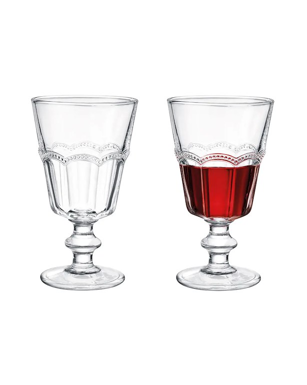 MADAME COCO Perline Set čaša za vino, 4kom, 220ml