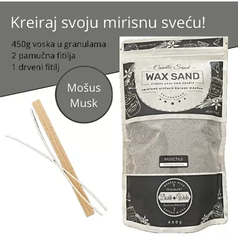 Mirisni vosak u granulama 450g - Mošus