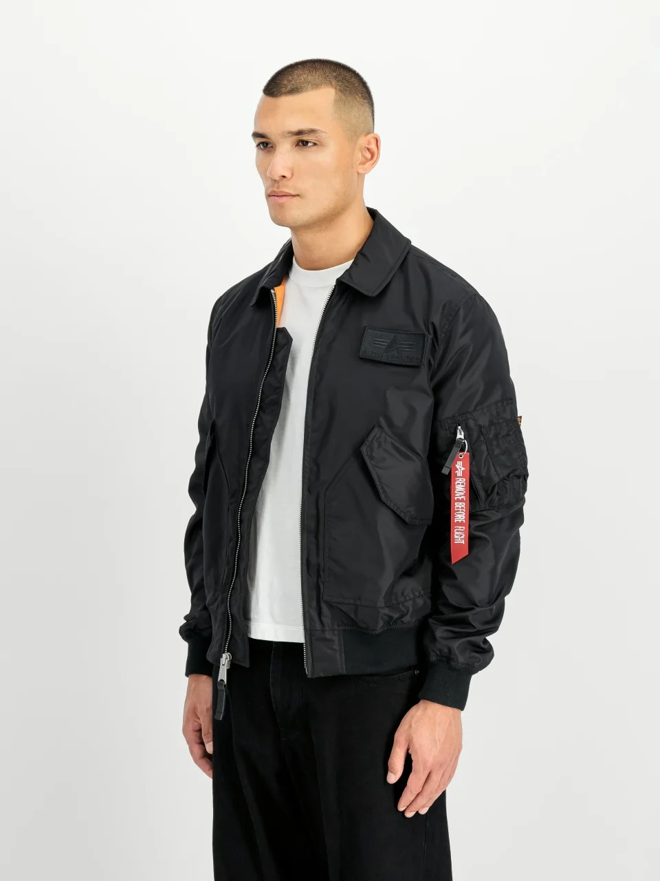 ALPHA INDUSTRIES JAKNA CWU36/P BLACK