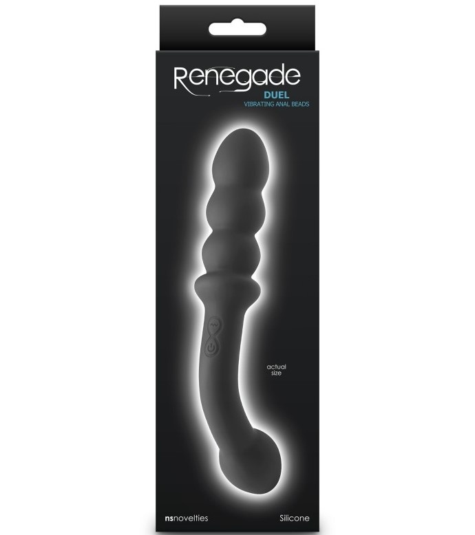 Silikonski dvostrani vibrator | Renegade Anal Duel