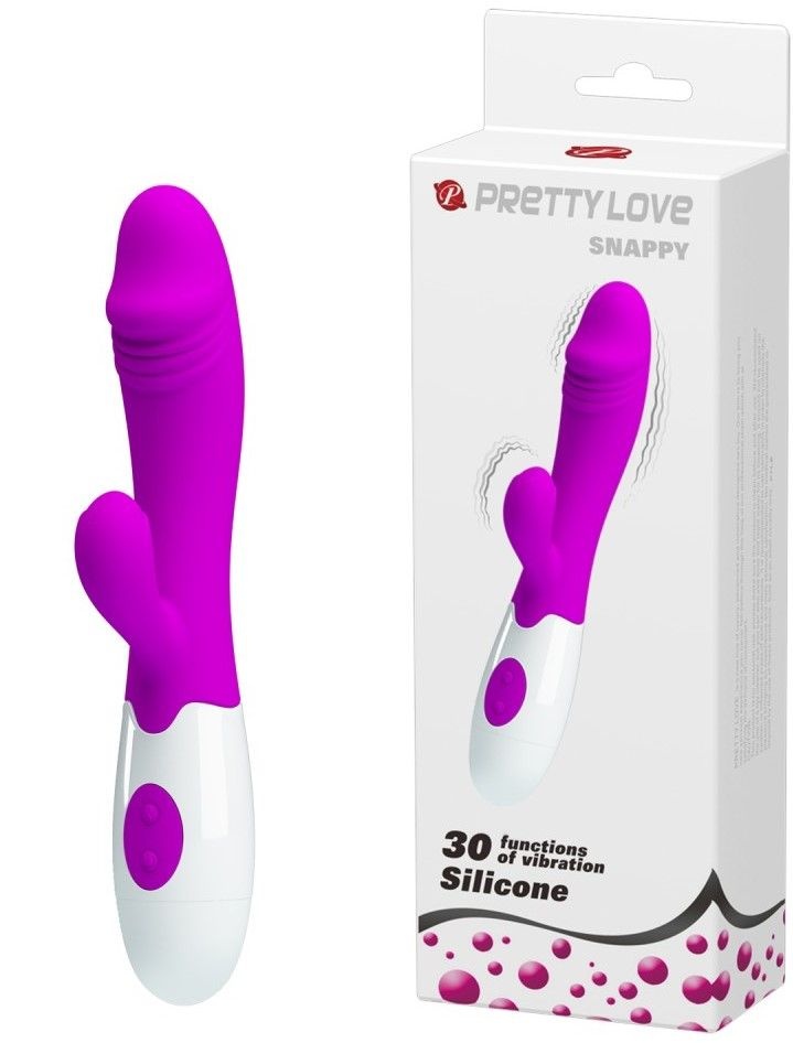 Silikonski vibrator | Snappy Pink