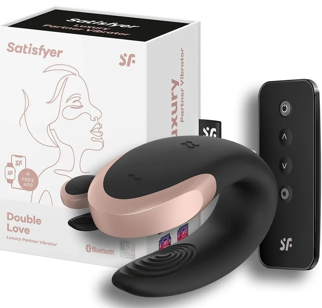 Luksuzni Vibrator za Parove sa Daljinskim i App | SATISFYER Double Love