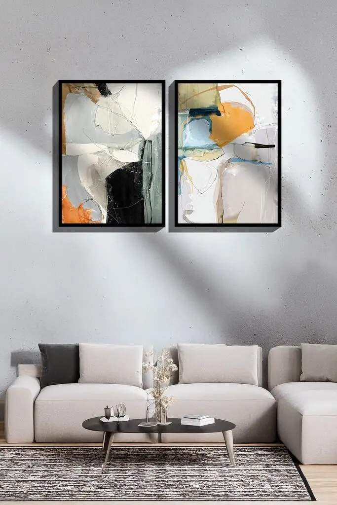 Wallity Uramljena slika Ersy2Limodel3, 33x48 cm, 2 dela